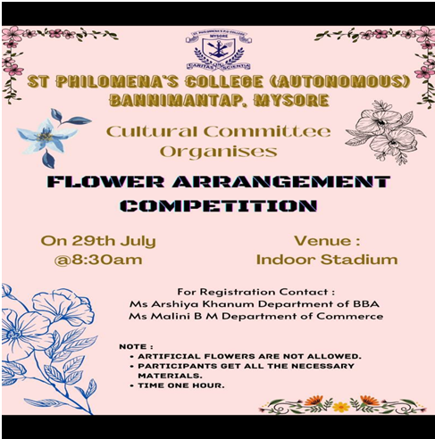 Flower Arrangement Competition